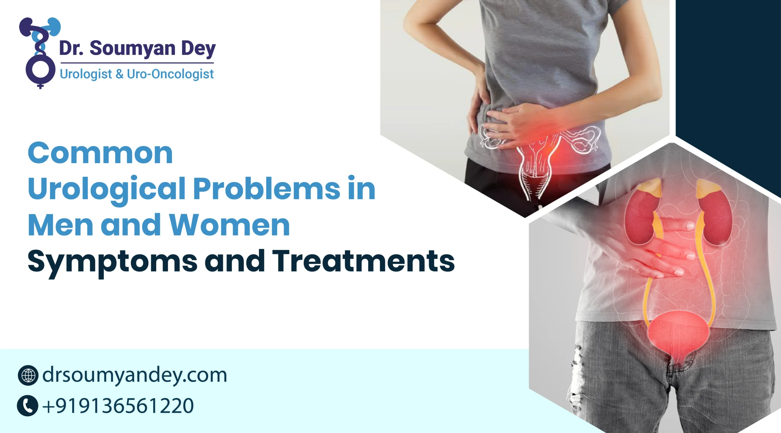 Common Urological Problems in Men and Women: Symptoms and Treatments